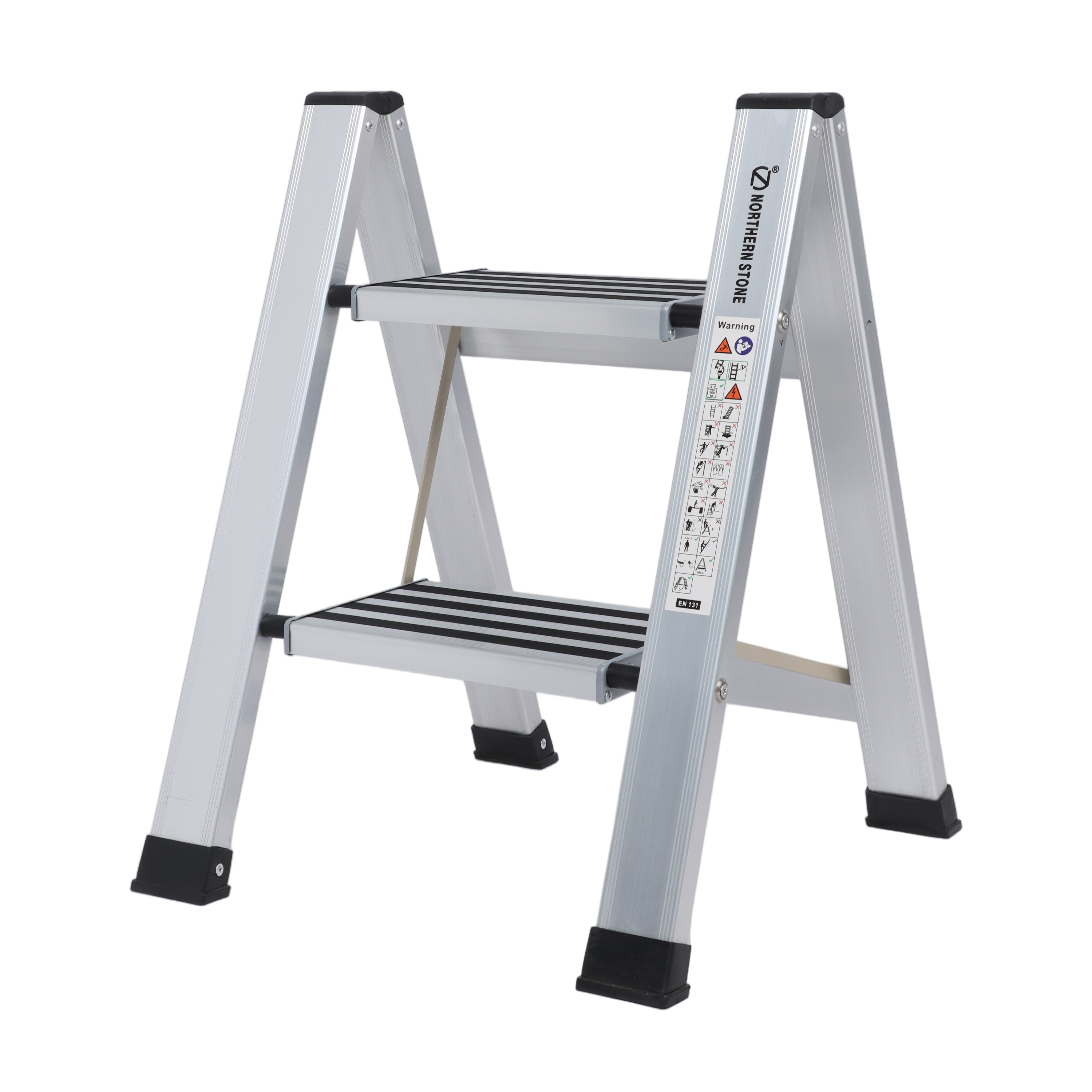ALUMINIUM FOLDING STEP LADDER | NORTHERN STONE®