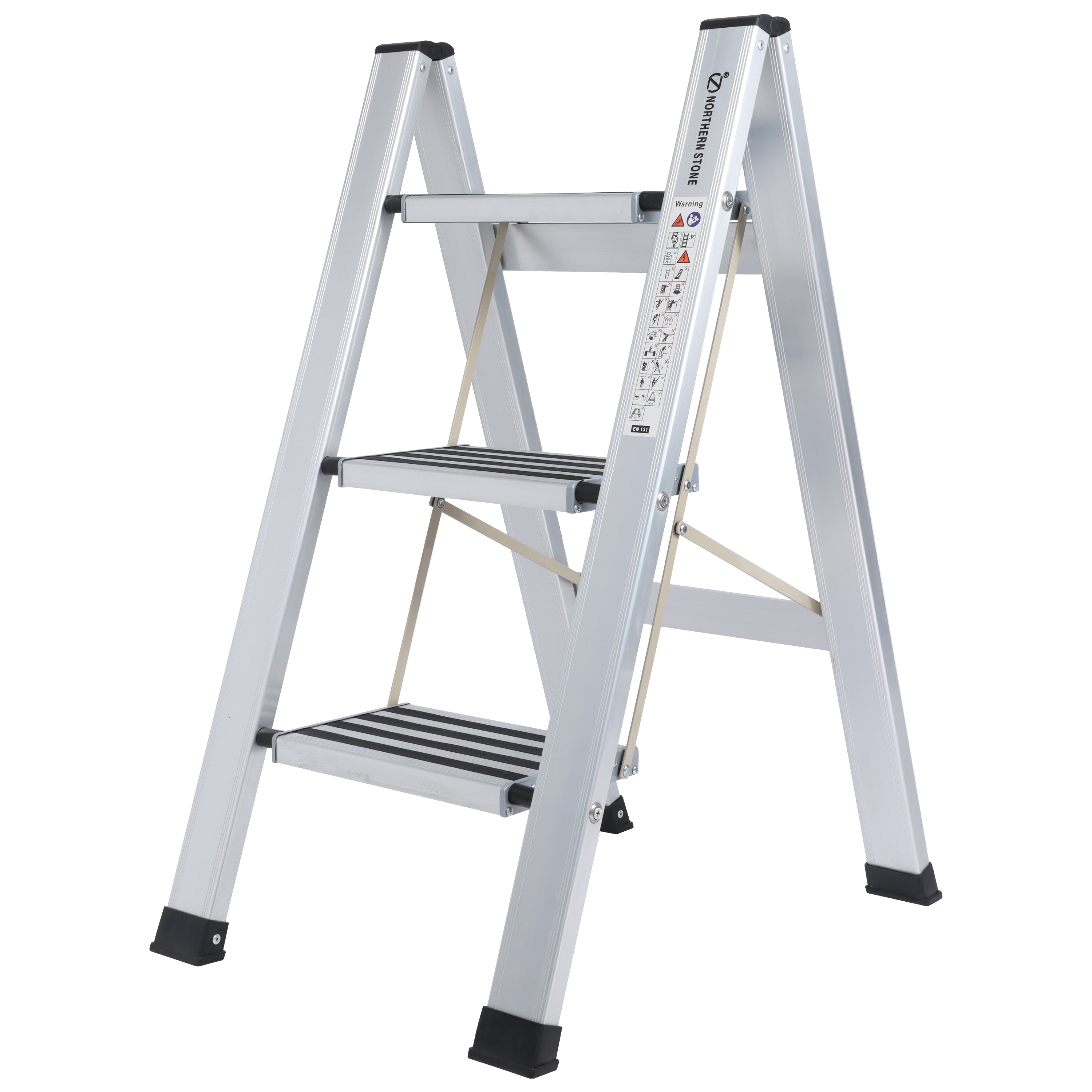 3 Steps aluminum step ladder | NORTHERN STONE