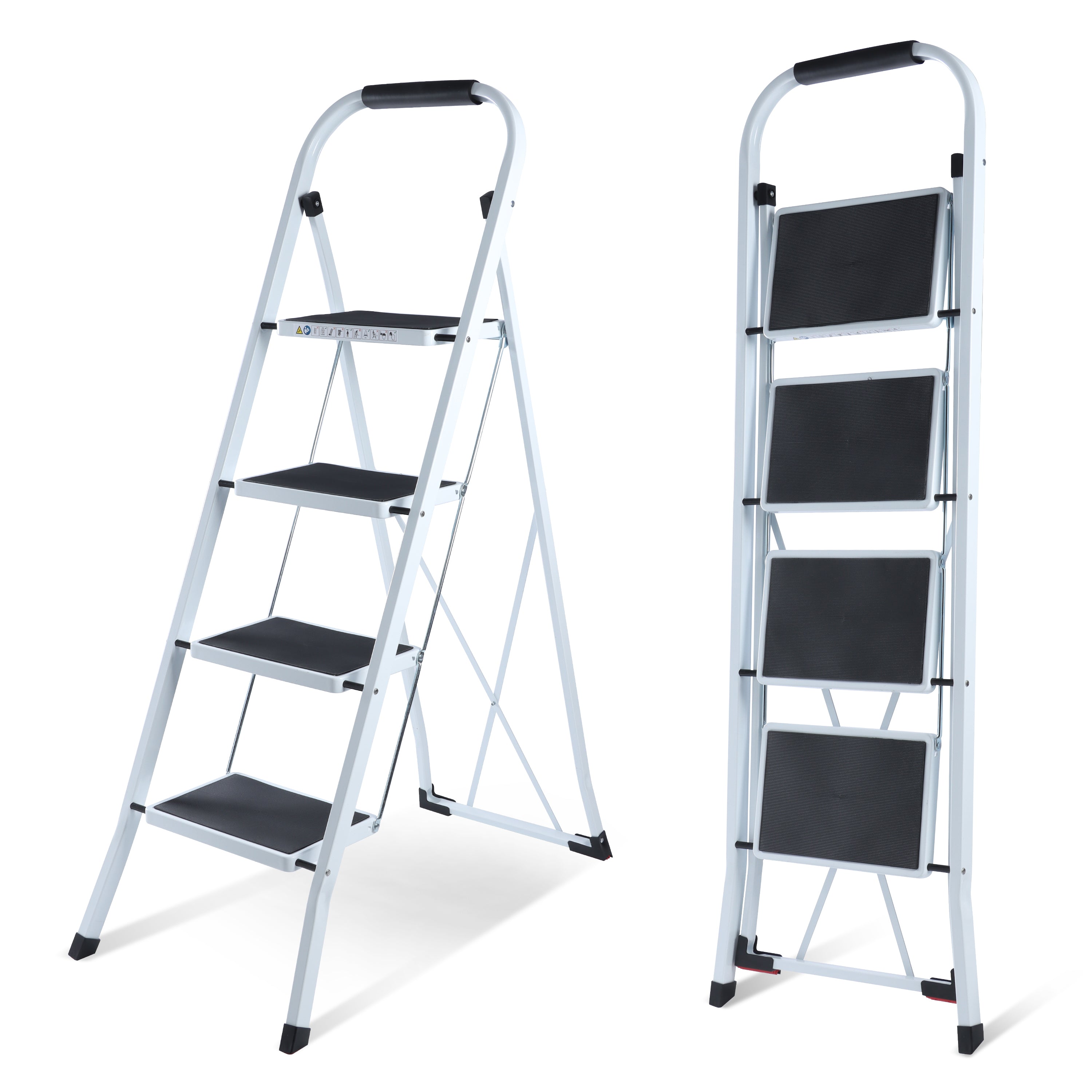 Folding 4 Step Ladder | Step Ladder 4 Step | NORTHERN STONE®