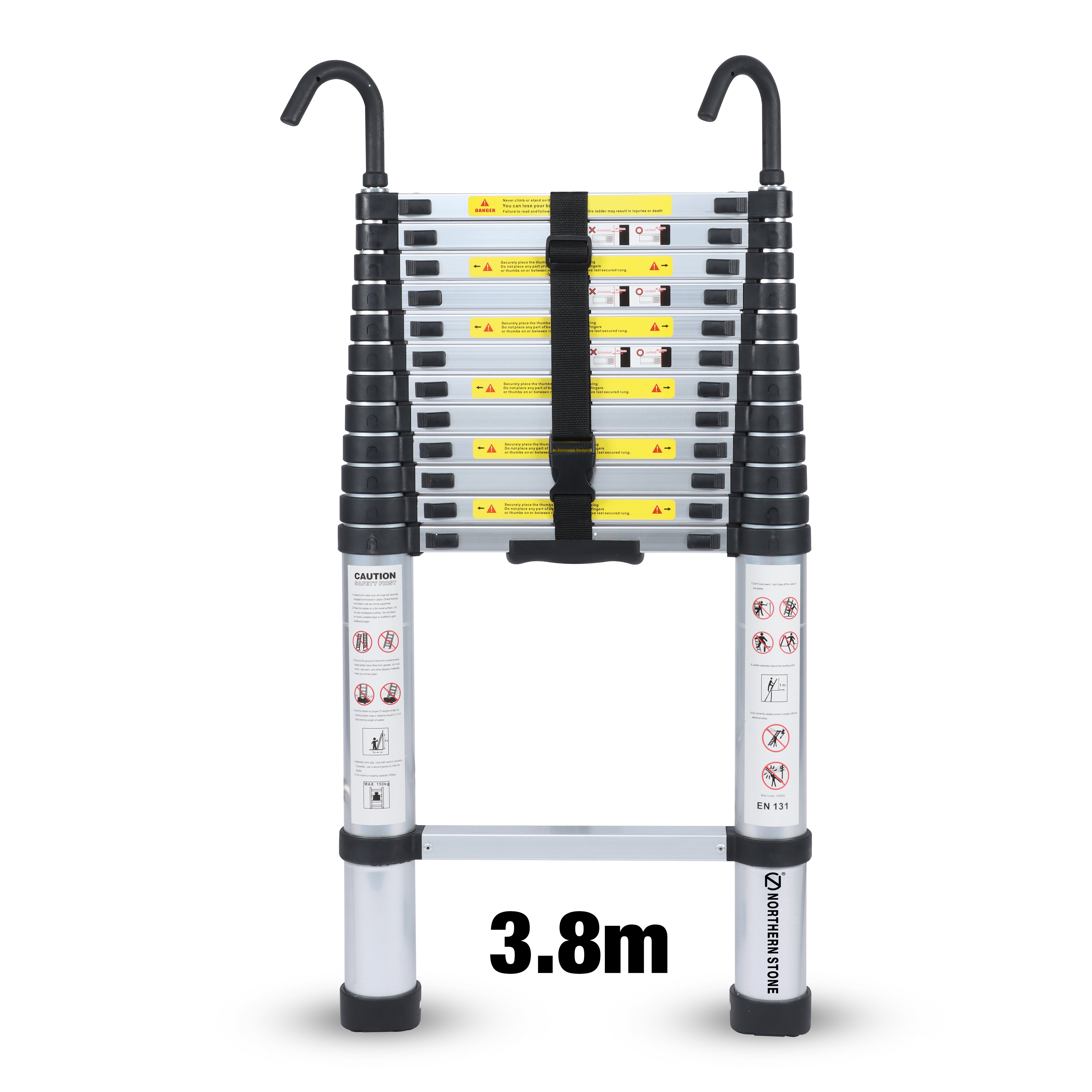 Aluminum Telescopic Ladder | Loft Ladder 3.8M/12.5FT | Step Ladder ...